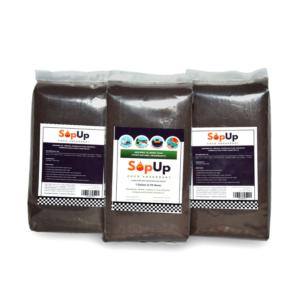 SopUp Spill Absorbant - 1 Gallon - SopUp Coco Absorbant