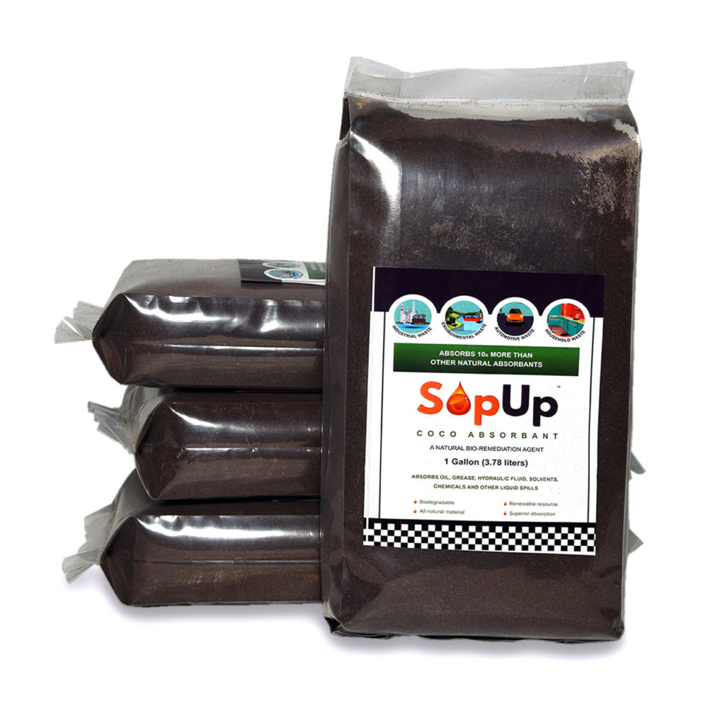 SopUp Spill Absorbant - 1 Gallon - SopUp Coco Absorbant