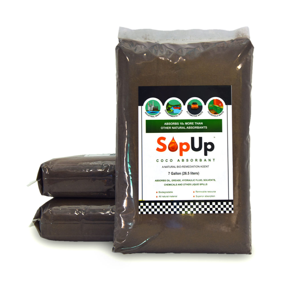 SopUp Spill Absorbant - 7 Gallon - SopUp Coco Absorbant